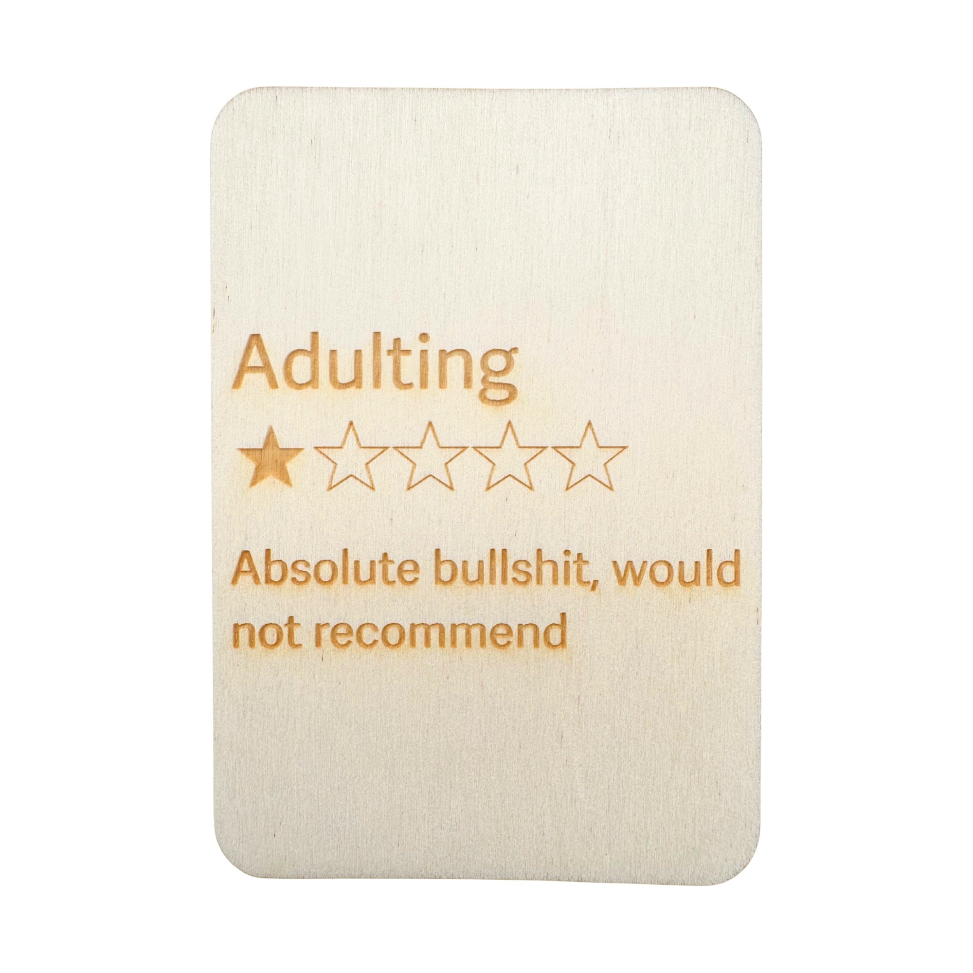 Adulting – Cheeky Charlie Keep Cards